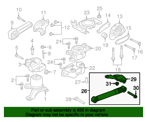 Genuine OEM Damper Bracket Part# LR047393 Fits 2015-2017 Land Rover ...