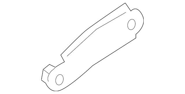 Genuine OEM Side Mount Bracket Part# LR000596 Fits 2008-2019 Land Rover ...