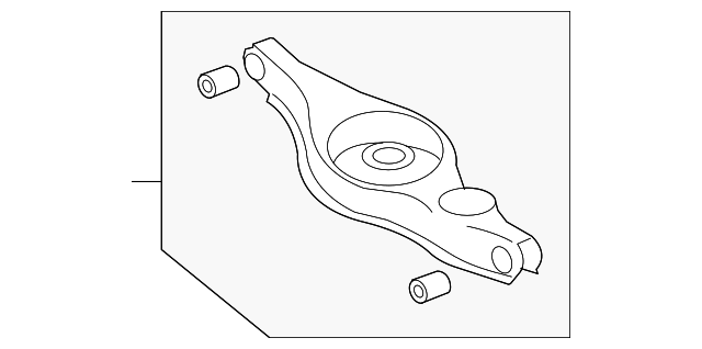 4113A037 - Lower Control Arm 2007-2013 Mitsubishi Outlander ...