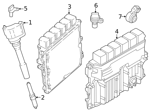 12-12-0-057-704 - Spark Plug 2019-2024 BMW | AutoNationParts.com