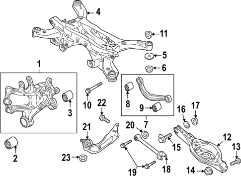 Rear Suspension for 2021 Mazda CX-5 | Mazda-Parts