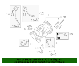 WHT-007-923 - Pipe O-Ring 2018-2023 Audi | Audi OEM Parts