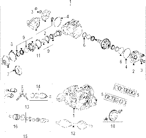 Rear Axle for 2016 Chevrolet Corvette | GM Parts Center