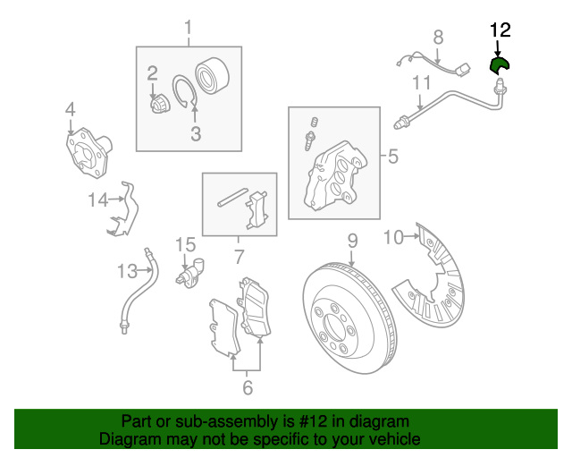 Brake Line Retainer Spring - Porsche (997-355-331-01) | Sunset Porsche ...
