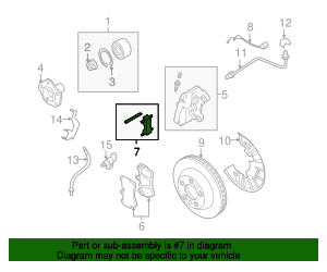2008-2010 Porsche Cayenne Mount Kit 955-351-959-10 | Gaudin Porsche Parts