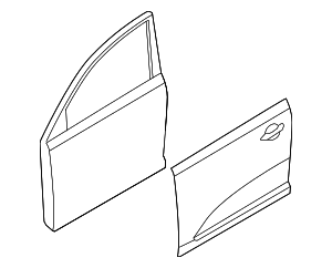 2021 Kia Seltos Door Shell 76004-Q5000 | TascaParts.com