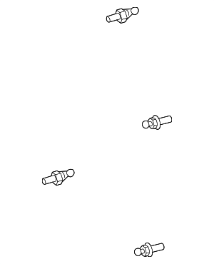 Genuine OEM Support Cylinder Ball Stud Part# LR138284 Fits 2020-2021 ...