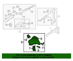 2015-2019 Volkswagen Apron Assembly 5Q0-805-116-A | OEM Parts Online