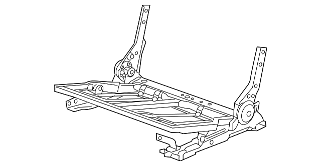 2015-2020 GM Driver Side 3rd Row Seat Cushion Frame 84044946 GM ...