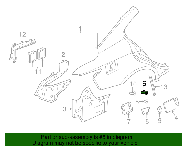 2009-2020 Infiniti Fuel Door Spring 78836-1CA0A | Infiniti Parts Online