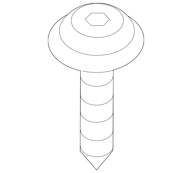 51337025635 - 2012-2020 BMW Center Support Clip (51-33-7-025-635) | BMW ...