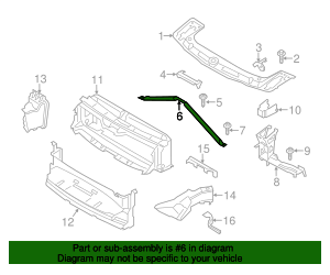 51-64-7-245-789 - Cross Bar 2012-2021 BMW | AutoNationParts.com