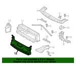 51748054228 - 2013-2019 BMW Lower Duct (51-74-8-054-228) | BMW of South ...