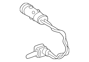 164-540-10-17 - Brake Pad Wear Indicator Sensor 2003-2019 Mercedes-Benz ...