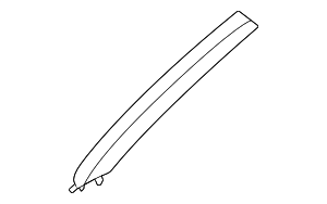 2021-2023 Nissan Rogue Windshield Pillar Trim 76912-6RA2A | World OEM ...