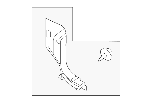 2021-2022 Nissan Rogue Cowl Trim 66900-6RA0A | Team Nissan Inc.