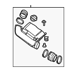 2005-2019 Nissan Duct Assembly 16576-EA200 | Nissan OEM Parts Online