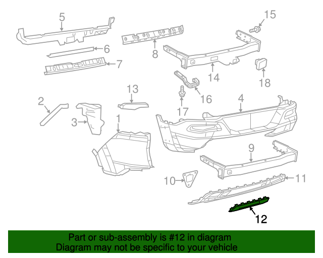 5QZ62XS9AB - Bezel - 2014-2018 Jeep Cherokee | Mopar Parts Canada