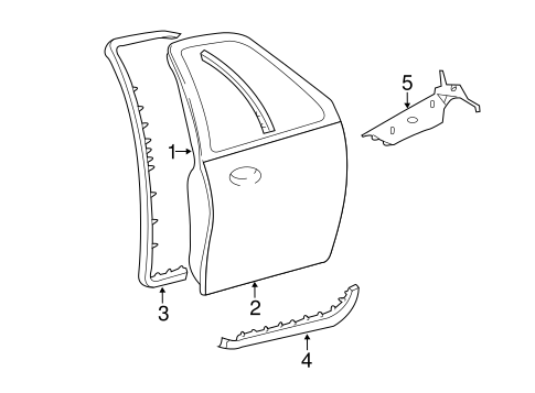 Door & Components for 2017 Ford Expedition | Ford Parts Center