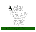 52591-02180 - Side Seal - 2009-2013 Toyota Corolla | OEM Genuine Toyota ...