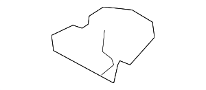 52157-02020 - Side Support 2009-2013 Toyota Corolla | Group 1 Auto Parts