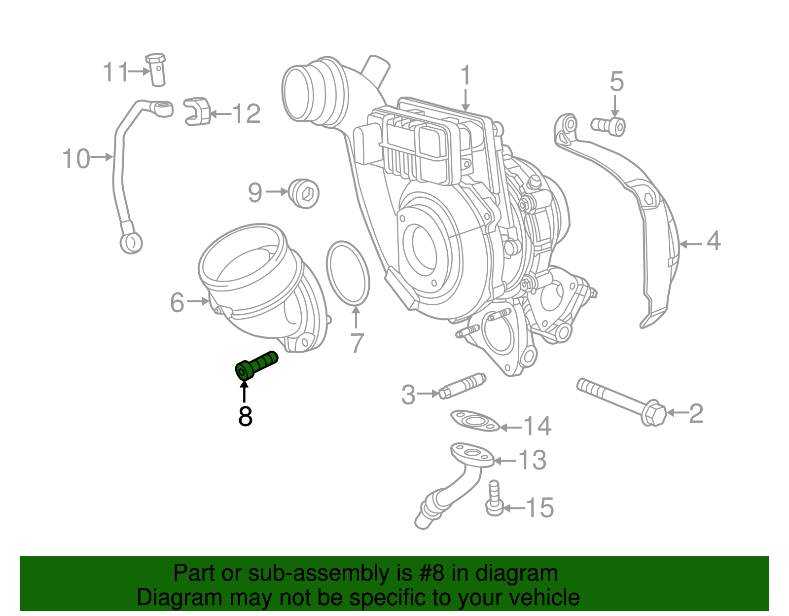 2014-2019 Mopar Bolt 68147400AA | Mopar Parts Canada