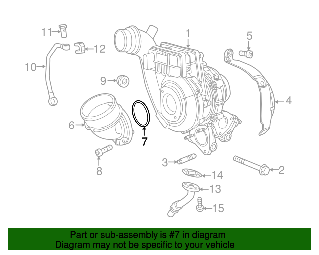 2014-2019 Mopar Intake Duct Seal 68148169AA | Mopar Parts Canada