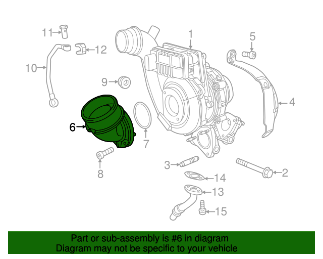 2014-2019 Mopar Intake Duct 68229381AA | TascaParts.com