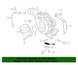 2014-2019 Ram Oil Feed Tube Washer 68229382AA | TascaParts.com