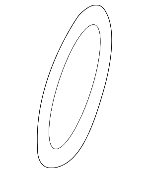 2012-2019 Land Rover Converter & Pipe Gasket LR025110 | Land Rover ...