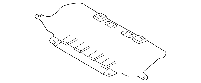 2012-2017 Land Rover Range Rover Evoque Heat Shield LR106457 ...