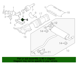 2008-2021 Land Rover Muffler W/Tailpipe Insulator LR000593 | OEM Parts ...