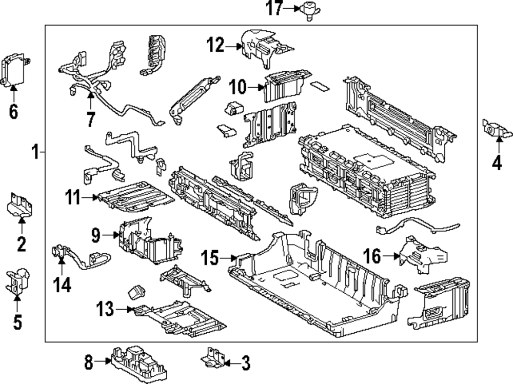 2023-2025 Lexus | Battery Current Sensor | 89892-48090 | Express Lexus ...