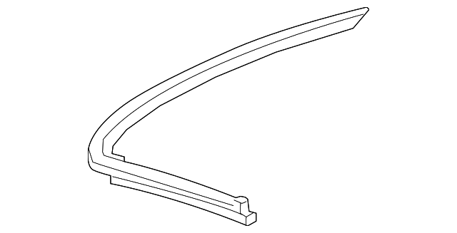 84257336 - Folding Top Front Weatherstrip 2016-2024 Chevrolet Camaro ...
