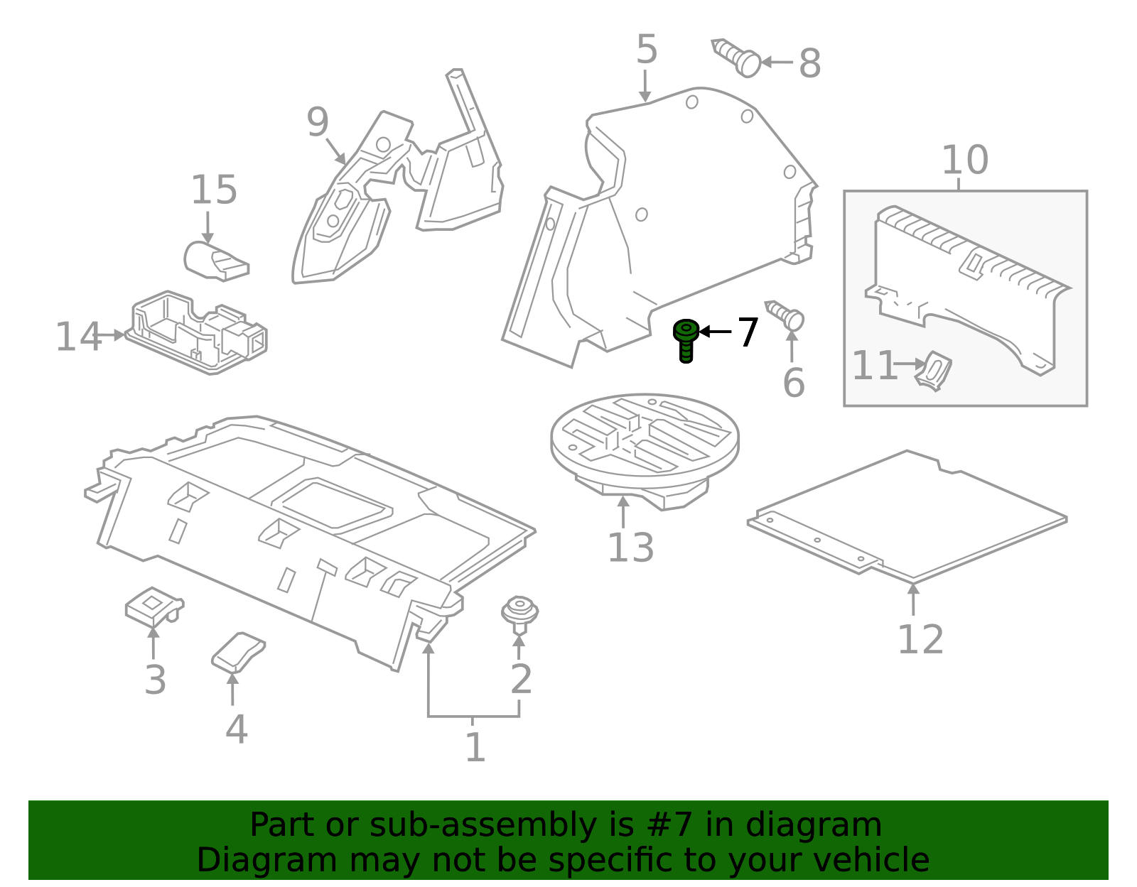 90667-T2A-003 - Trunk Side Trim Clip 2018-2025 Honda | Honda Parts Online