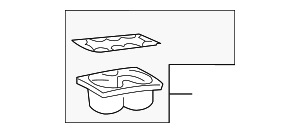 1284525 - Cup Holder - 2011-2013 Volvo | Volvo OEM Parts Direct