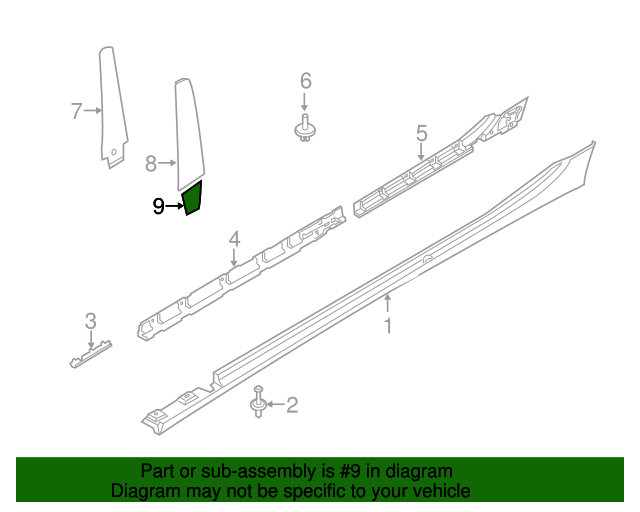 Genuine BMW 51-33-7-453-328 | Lower Trim | FREE Shipping on Most Orders ...
