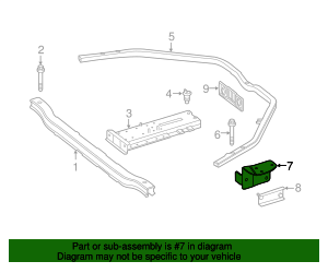 205-610-28-02 - Drive Motor Battery Compartment Bracket 2016-2018 ...