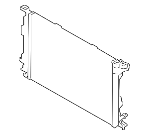 2015-2021 Porsche Macan Radiator 9A7-121-251-01 | Gaudin Porsche Parts
