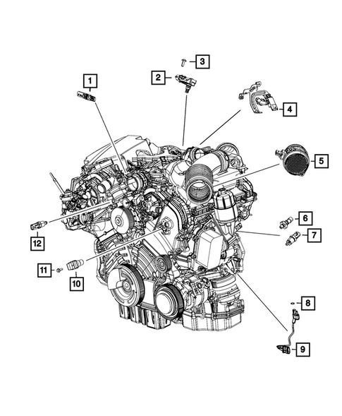 Sensors for 2015 Jeep Grand Cherokee | My Mopar Parts