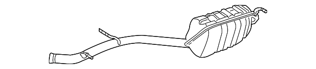 207-490-40-21-64 - Muffler & Pipe 2011 Mercedes-Benz E 350 | Mercedes ...