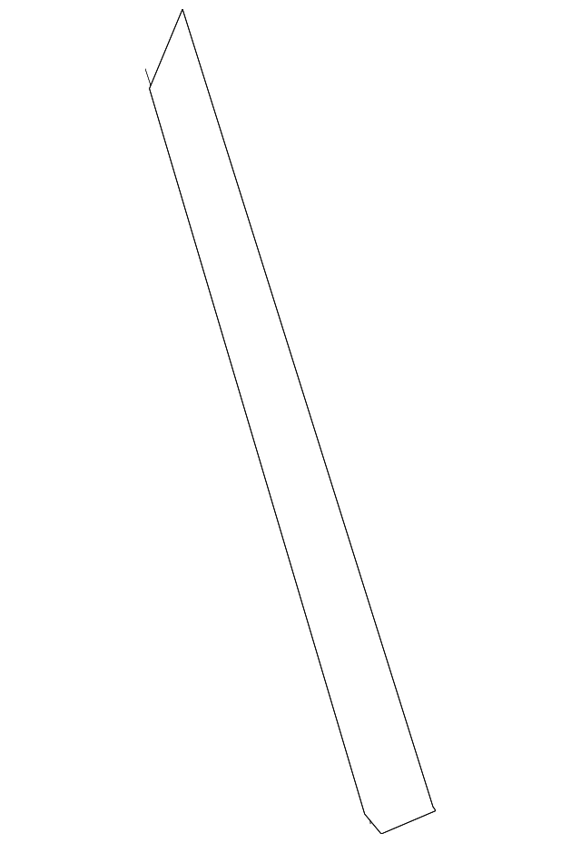 75926-0E020 - Black Out Tape - 2008-2013 Toyota Highlander | OEM ...