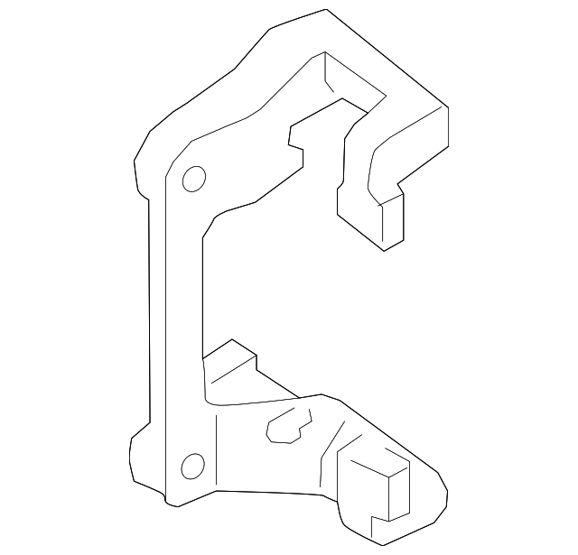Genuine BMW 34-10-6-856-387 | Caliper Mount | FREE Shipping on Most ...
