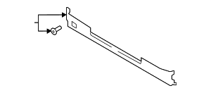 Genuine OEM Ford Part - Lower Deflector HC3Z-8310-K | Genuine OEM Ford ...