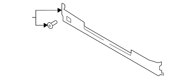 2020-2024 Ford Lower Deflector lc3z8310e | TascaParts.com