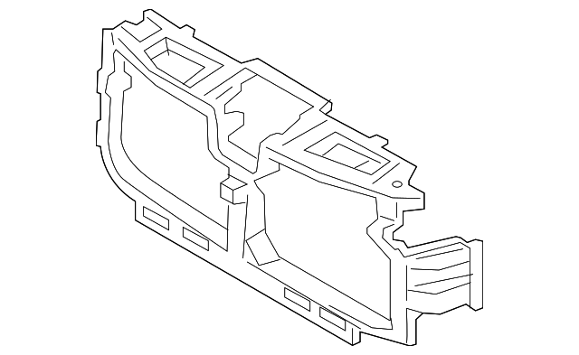 Genuine OEM Ford Part - Mount Panel LC3Z-8B455-B | Genuine OEM Ford ...