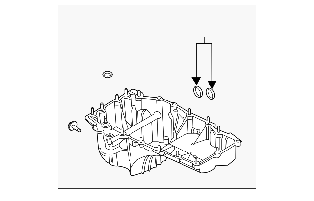 2020-2024 Ford Oil Pan LC3Z-6675-E | Varsity Ford