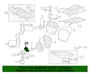 12675796 - Engine Oil Filter Adapter Gasket 2019-2024 GM | Chevrolet ...