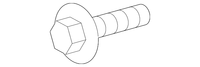 2019-2025 GM Crankshaft Balancer Bolt 11548686 GM | GMPartsDirect.com