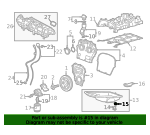 2019-2025 GM Oil Pan Drain Plug Seal 12667457 GM | GMPartsDirect.com